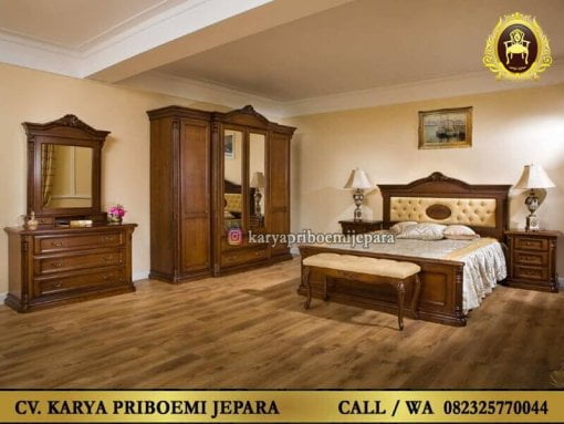 Kamar Set Jati Jepara Model Ukir Terbaru Mewah Harga Murah